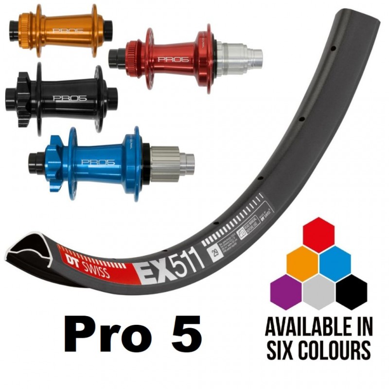 DT Swiss EX511 / Hope Pro 5 Handbuilt Enduro Single Wheel