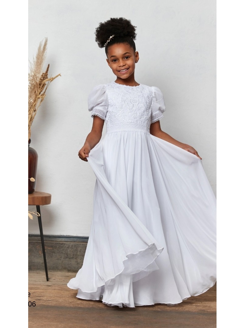 Communion Dress - Style 3406 - Emily Grace - Chiffon Dress