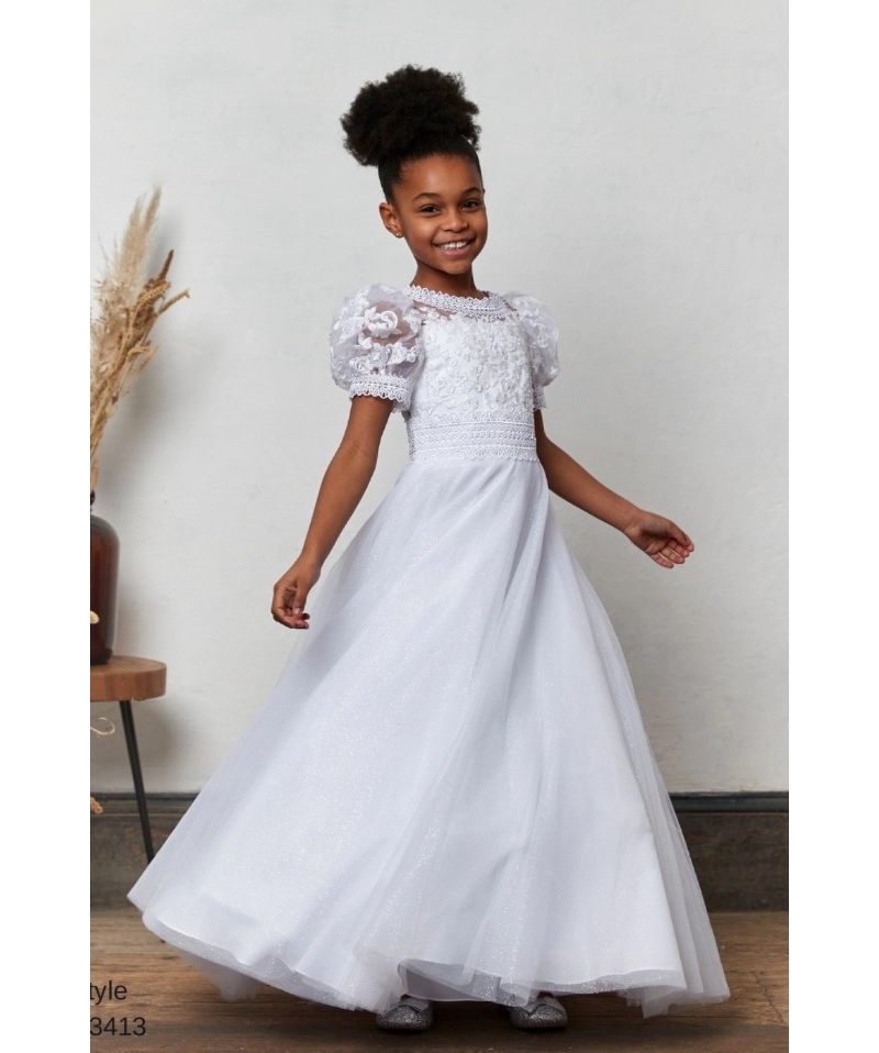 First Holy Communion Dress - Style 3413 - Emily Grace