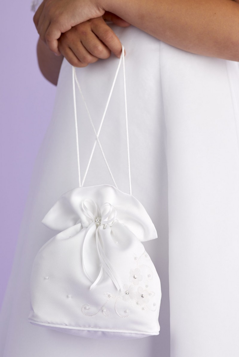 Communion Bags - Online UK & Ireland - Girls First Communion Bag -White ...