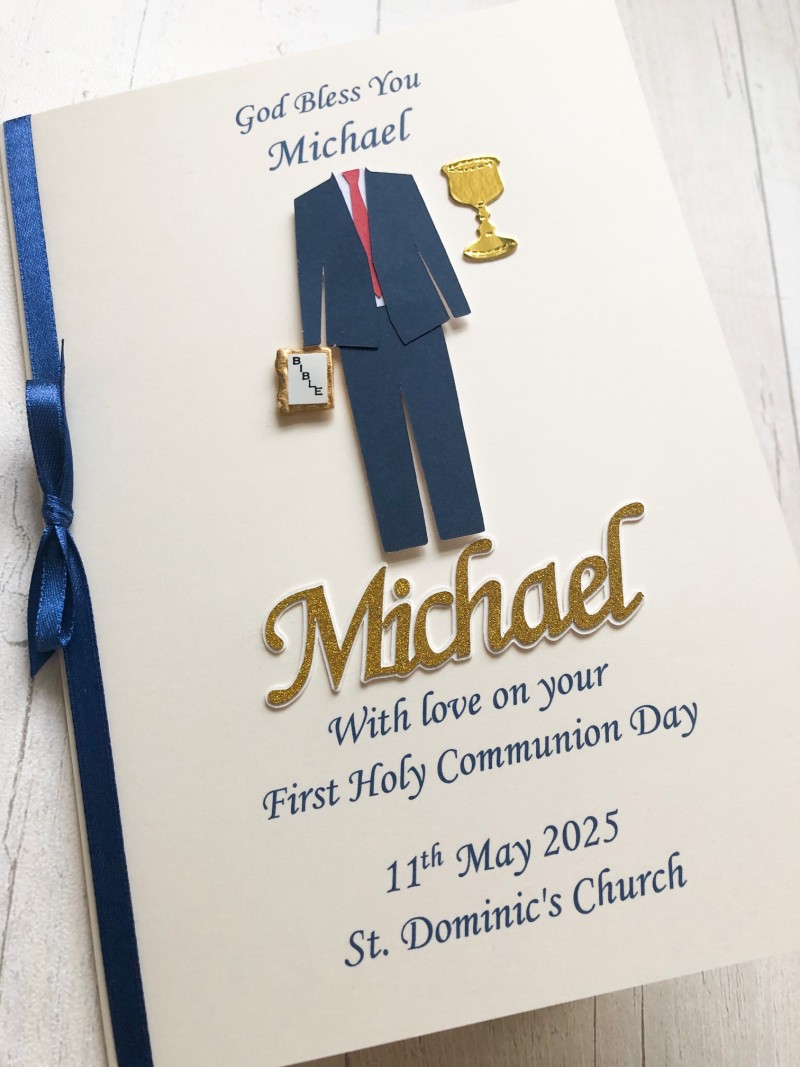 Personalized First Holy Communion Cards