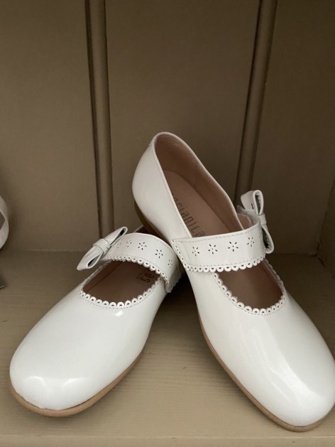 Girls Communion Shoes - Childrens White Shoes - Girls First Holy ...