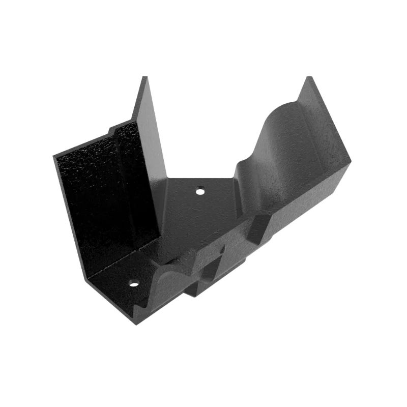 150mm Moulded No 46 Ogee Cast Aluminium Gutter Angle External 135 ...