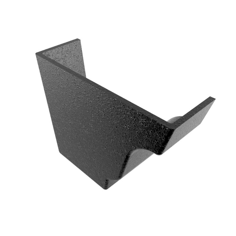 150mm Moulded No 46 Ogee Cast Aluminium Gutter External Stopend - Cast ...