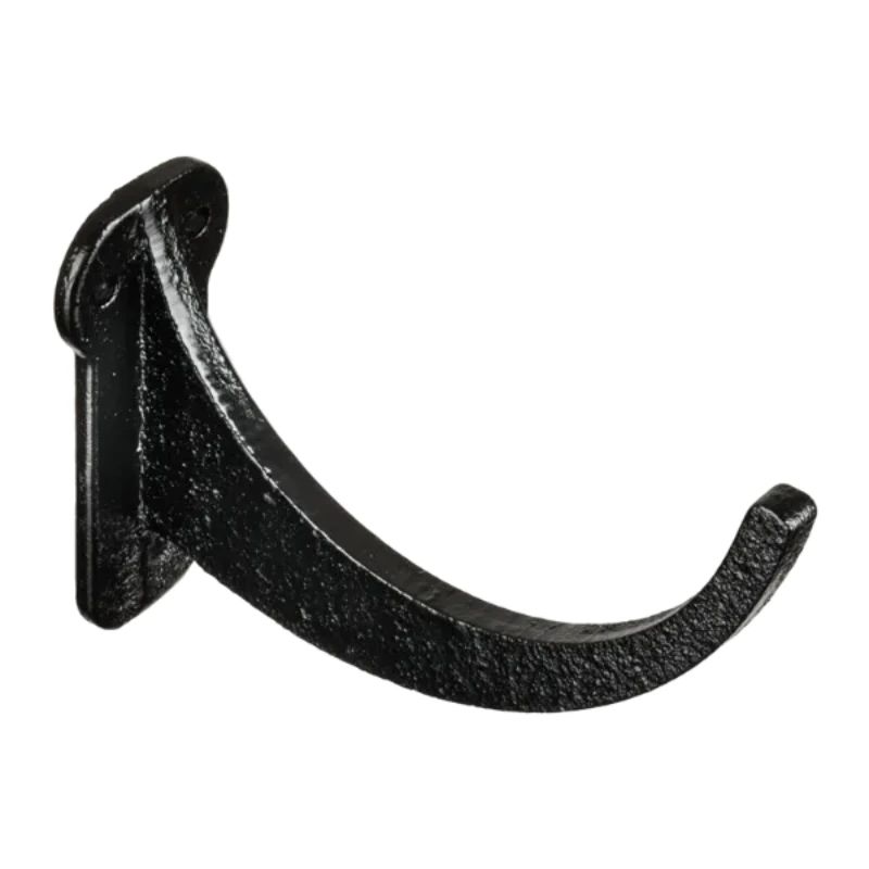 4 Inch (100mm) Half Round Cast Iron Gutter Fascia Bracket - Cast Iron ...