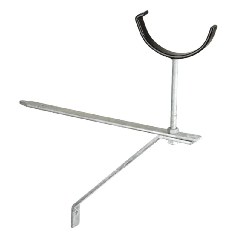 5 Inch (125mm) Half Round Cast Iron Gutter Rise and Fall Bracket with ...
