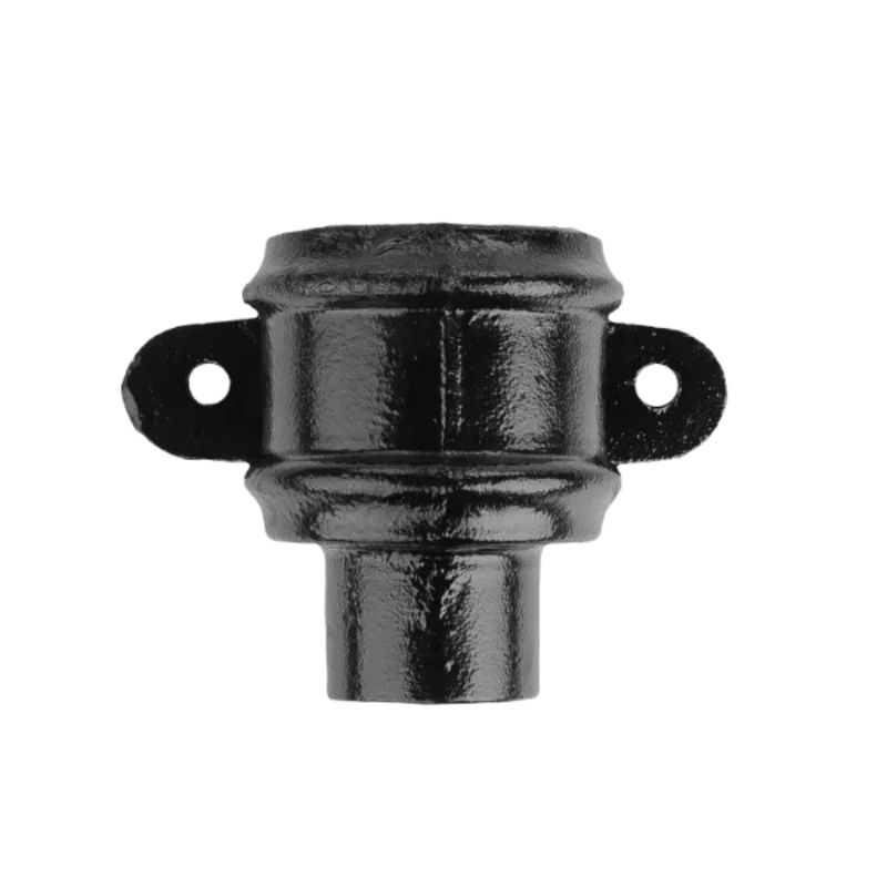 4 Inch (100mm) Round Cast Iron Downpipe Loose Socket Eared - Cast Iron ...