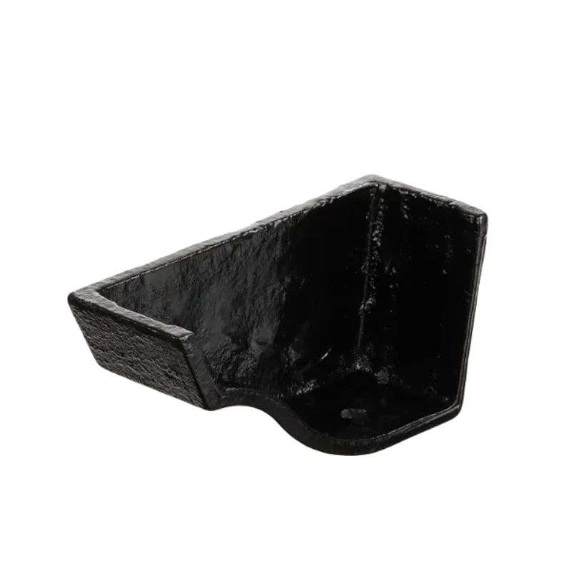 5 Inch (125mm) Victorian Ogee Cast Iron Gutter Left Hand External ...