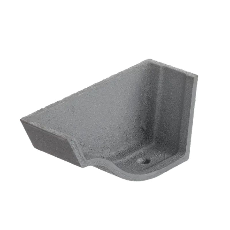 5 Inch (125mm) Victorian Ogee Cast Iron Gutter Left Hand External ...