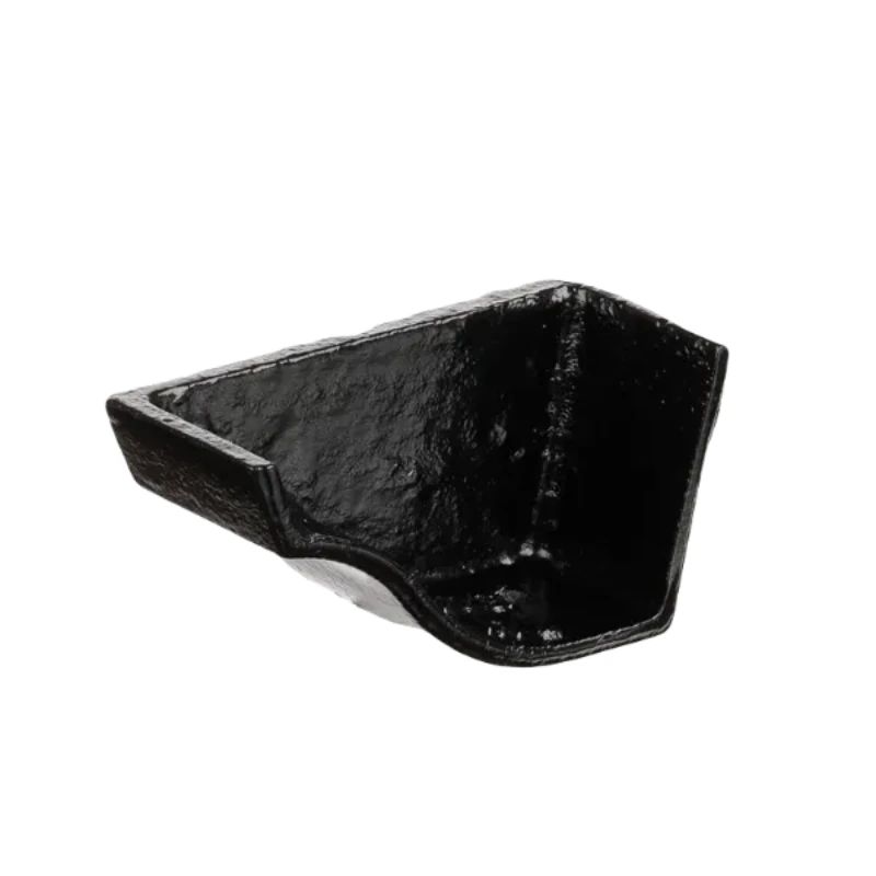 5 Inch (125mm) Victorian Ogee Cast Iron Gutter Left Hand Internal ...