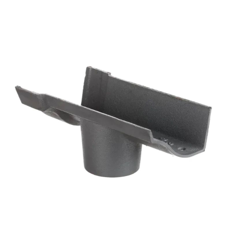 5 Inch (125mm) Victorian Ogee Cast Iron Gutter Outlet 2.5 Inch Round ...