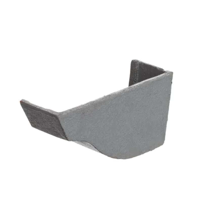 5 Inch (125mm) Victorian Ogee Cast Iron Gutter Right Hand External ...