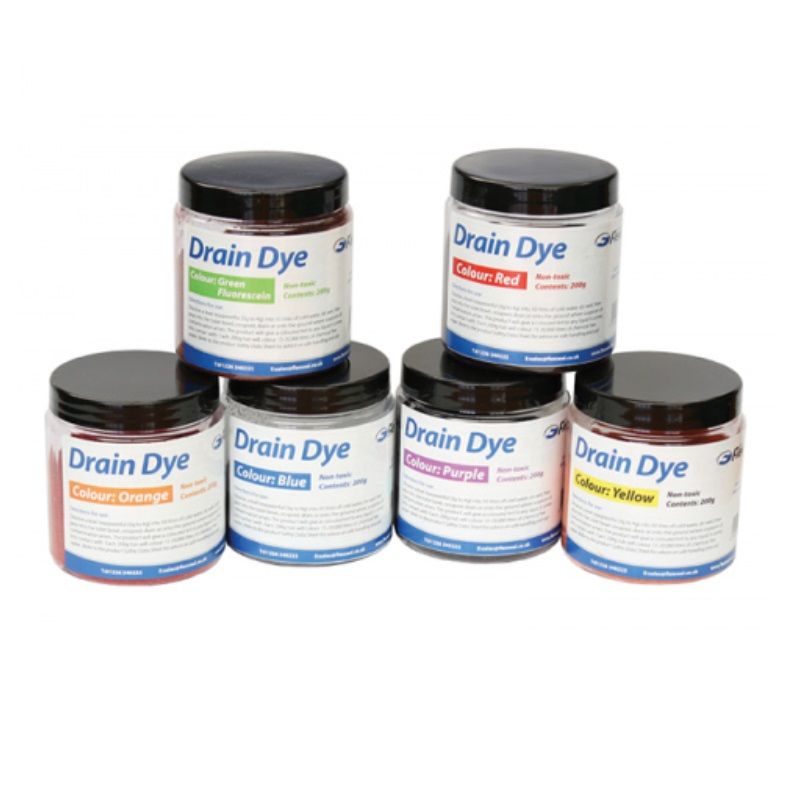 Non-Toxic Drain Tracing Dye 200g | Drainage Central
