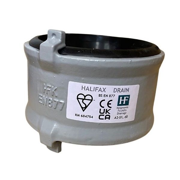 100mm Hargreaves Push Fit Drain Coupling HD4095