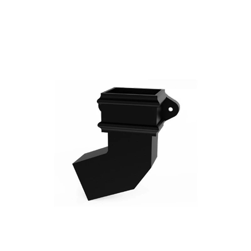 PAM Building Cast Iron Rectangular Downpipe Side Bend