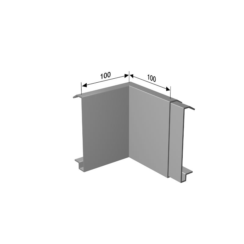 Skyline Aluminium Fascia Internal Angle SF6 - Online Now