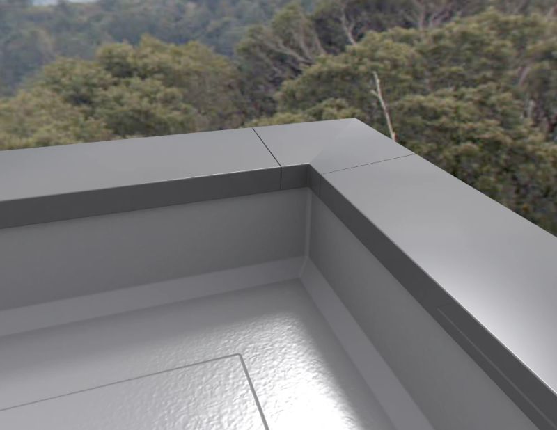 Alumasc Skyline Aluminium Coping - 3m Length | Online Now