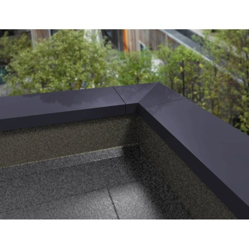 Skyline Aluminium Sloping Coping - External 90 Degree Angle