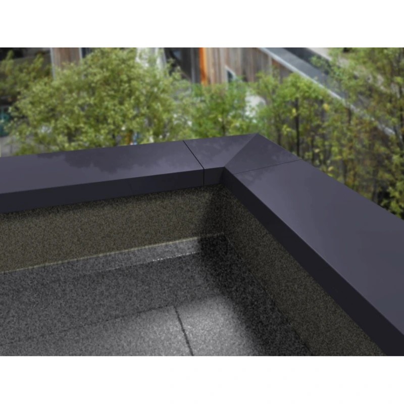 Alumasc Skyline Aluminium Sloping Coping - 135 Degree Angle