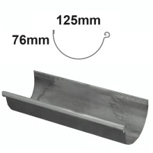 Natural Zinc Guttering | Bulk Discounts | Metal Gutta