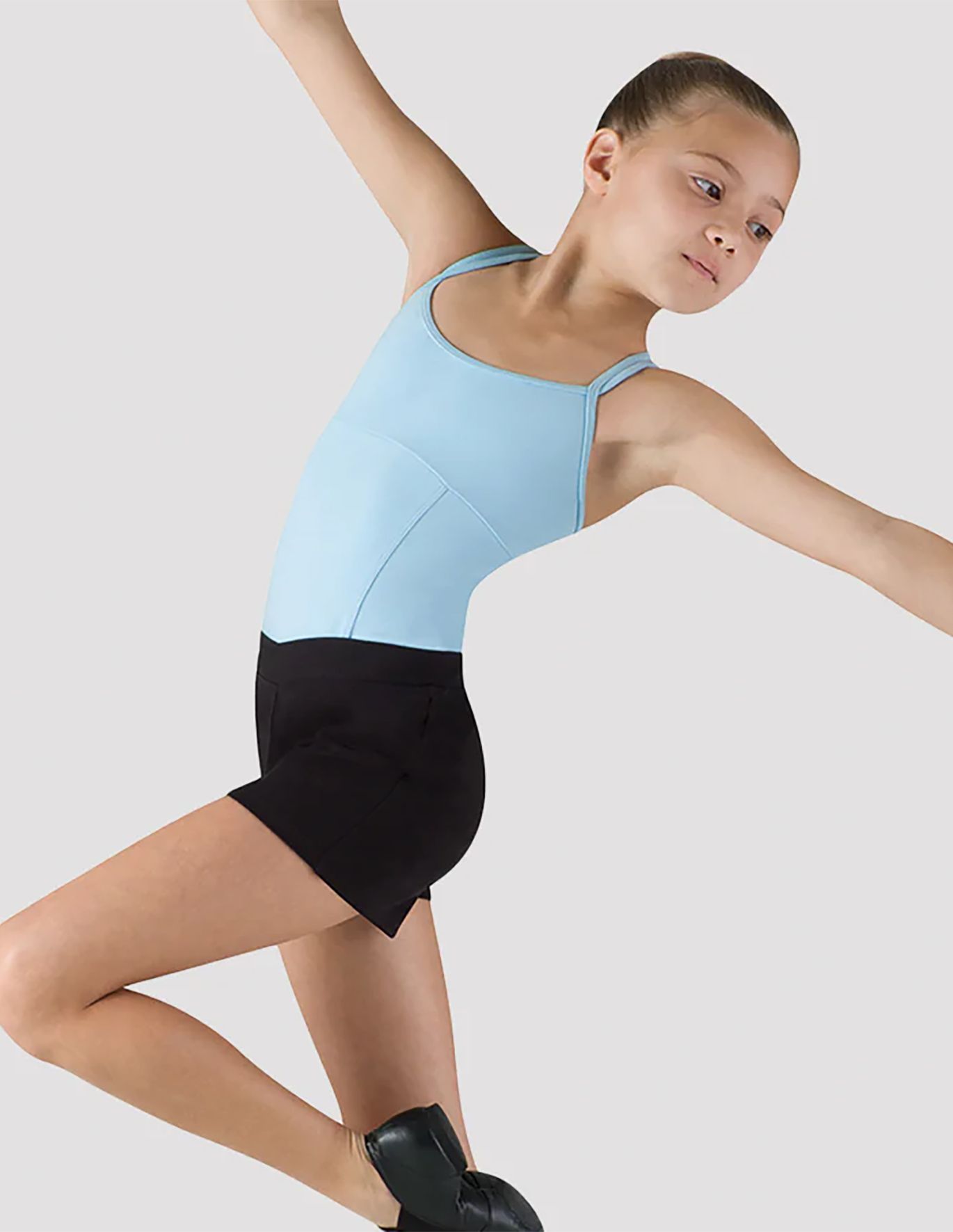 Bloc Arriere Girls V Front Cotton Spandex Dance Short CR3644