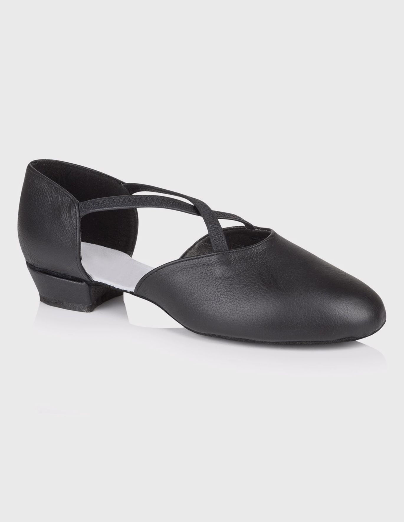 Freed Teach Leather Teaching Dance Shoe in Pink and Black
