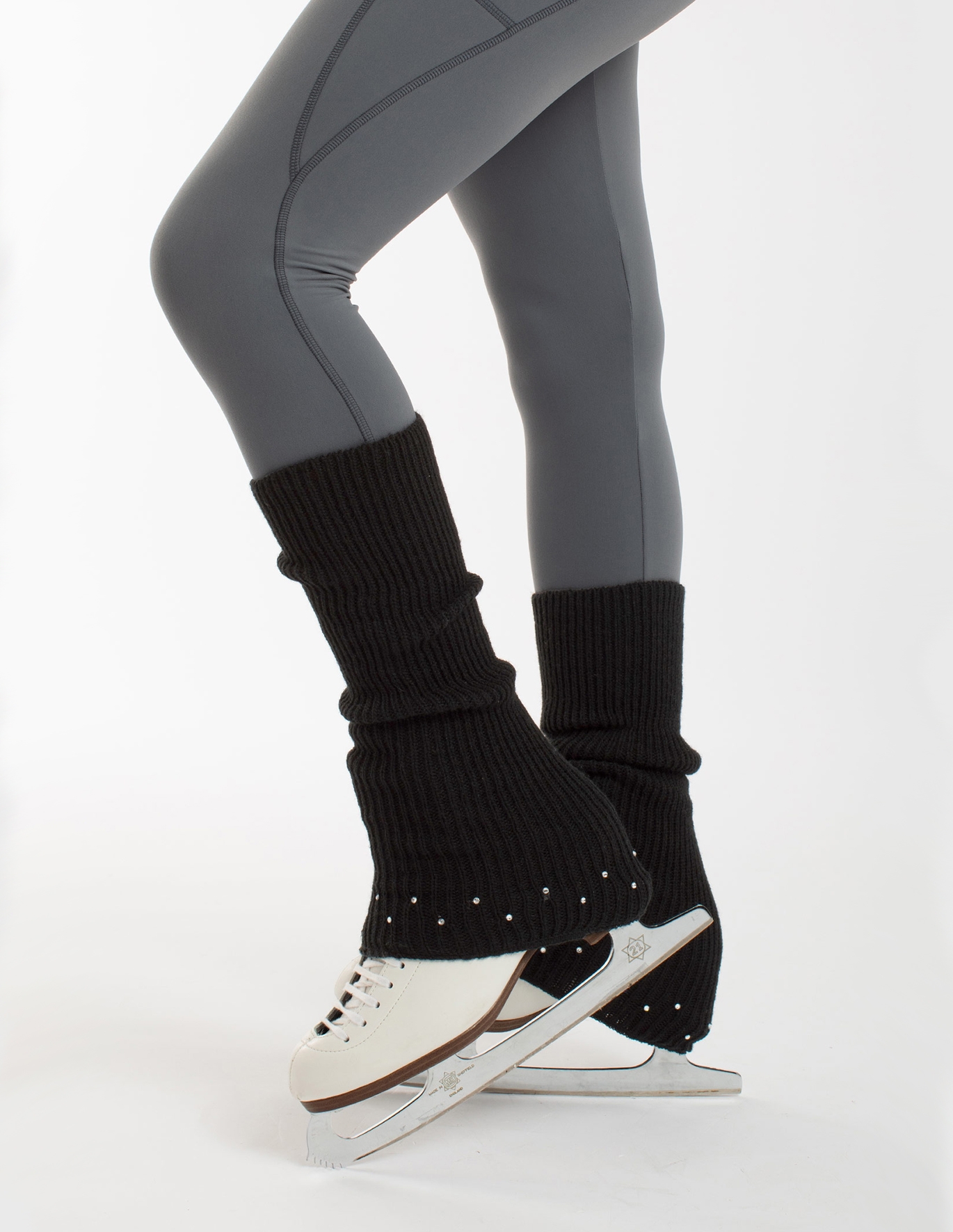 Intermezzo Over the Boot Rhinestone Skating Legwarmer
