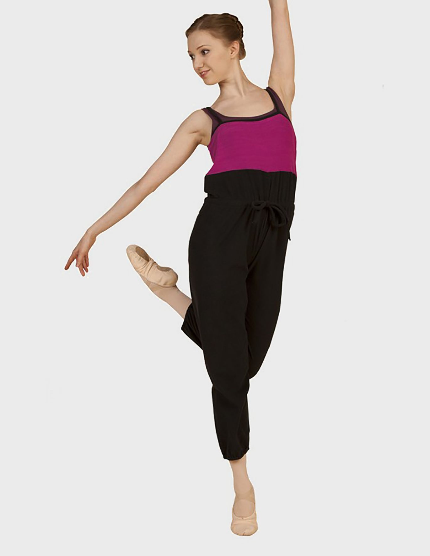 Sansha Gaby Fleece Unitard Dance Warm Up Garment EWUP4
