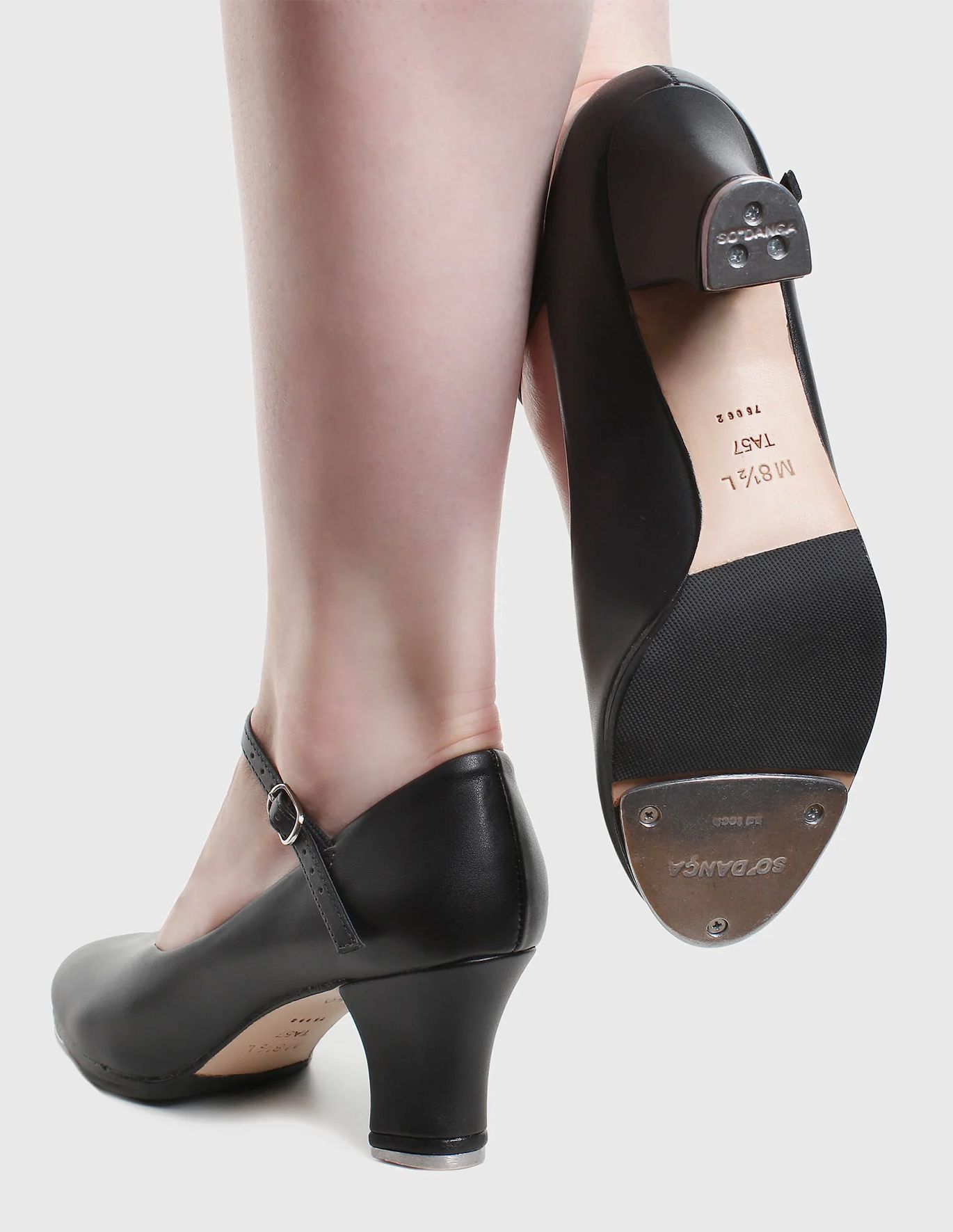 So Danca 2" Heel Tap Shoe with Buckle Strap Model TA57