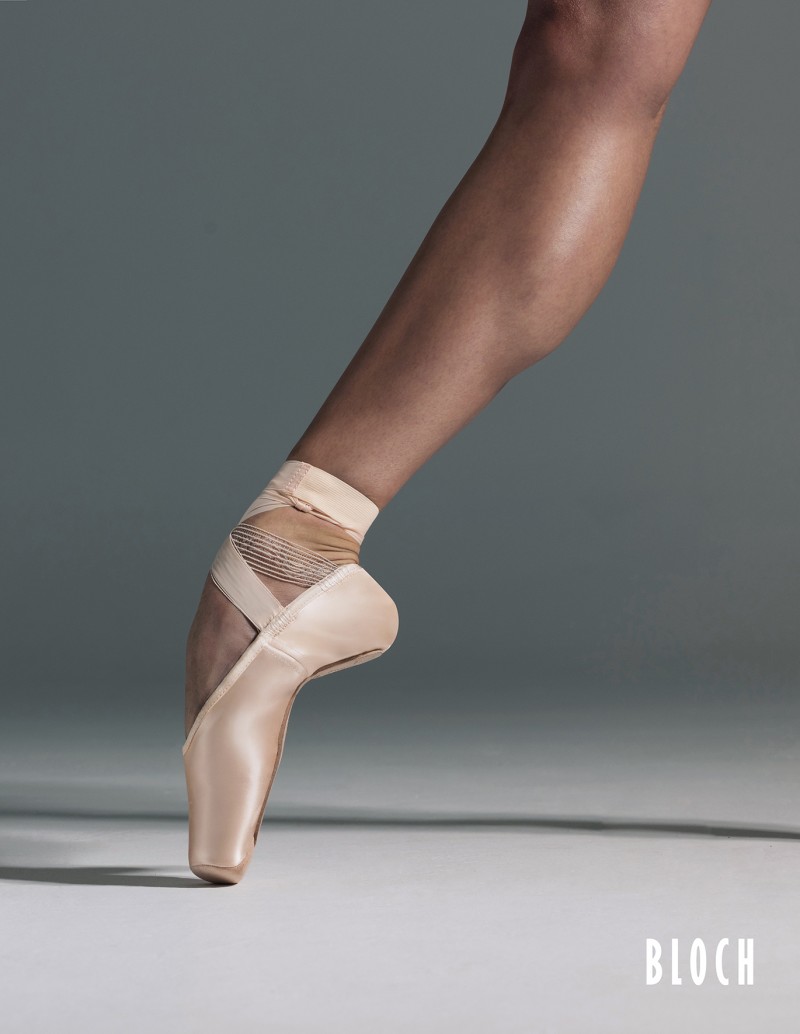 Bloch ETU Pointe Shoe with Suede Toe Cap Model S1160LTHM