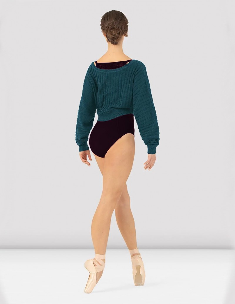 Bloch Everlyn Long Sleeved Cropped Sweater Model Z1179