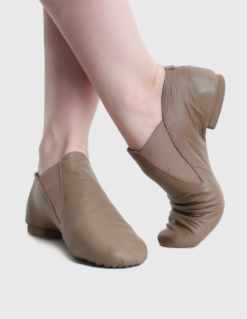 So Danca Leather Split Sole Jazz Boot with Pre Arch JZE40
