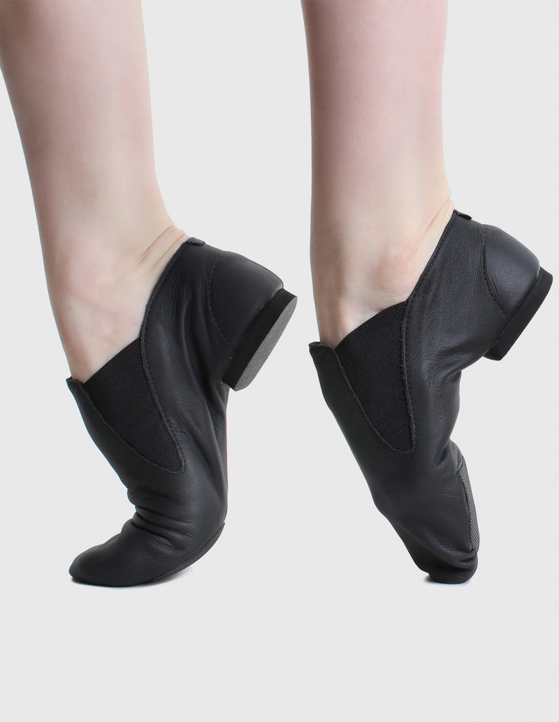 So Danca Leather Split Sole Jazz Boot with Pre Arch JZE40