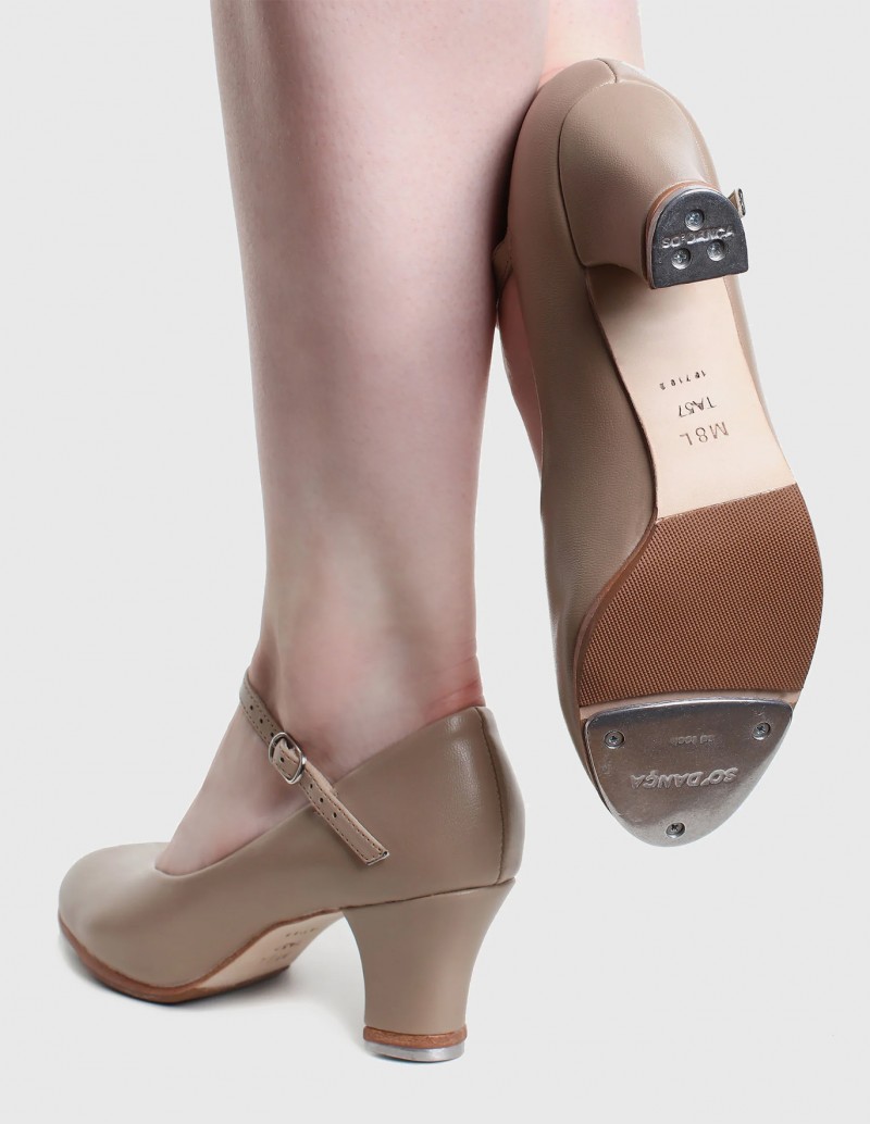So Danca 2" Heel Tap Shoe with Buckle Strap Model TA57